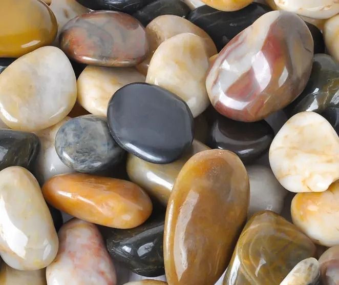 Buy Mix Color Pebbles Stone from Farhan Crystal, India | Tradewheel.com