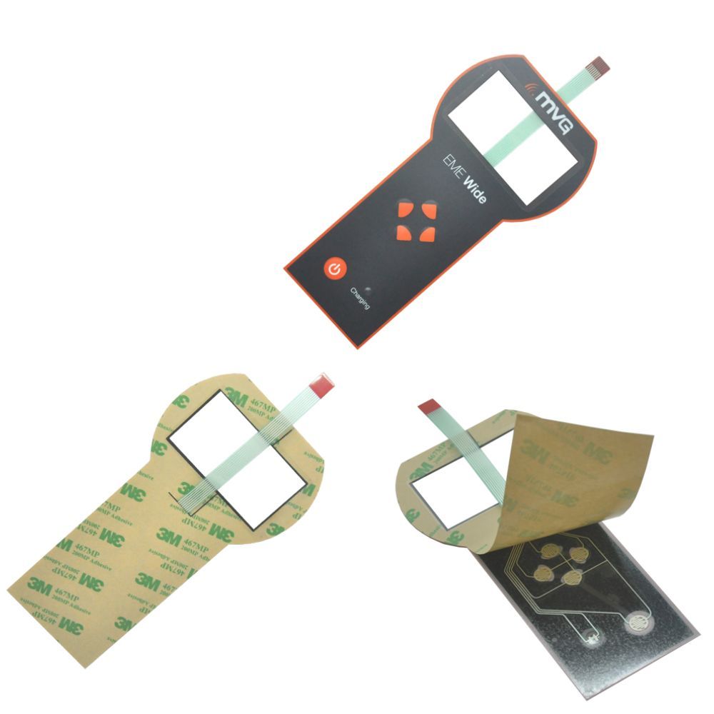 Buy Custom Size Silk Screen Printed Circuit Panel Membrane Switch ...