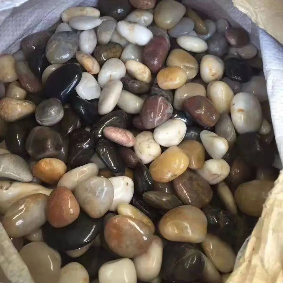 Buy Mix Color Pebbles Stone from Farhan Crystal, India | Tradewheel.com