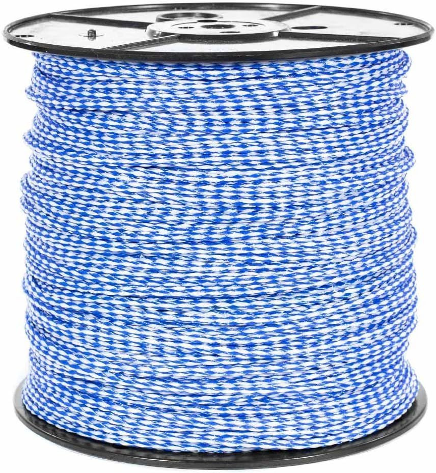 Buy High Strength Hollow Braid Polypropylene Rope (blue And White 3/8 ...