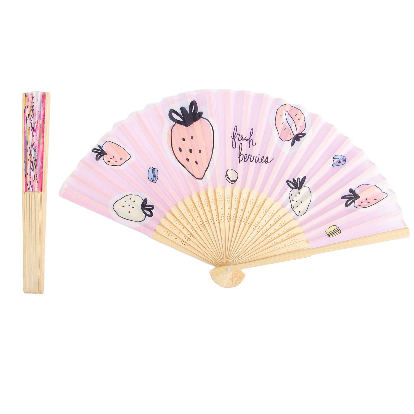 Buy Custom Polyester Folding Fan from Suzhou Hengshuo Imp & Exp Co ...