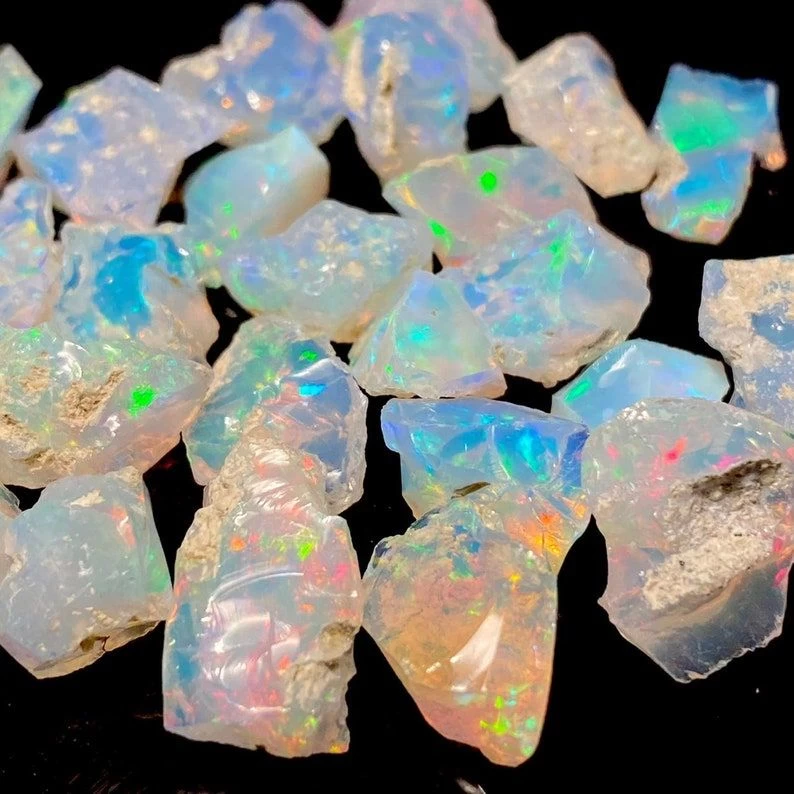 Buy Natural Raw Opal Crystals, Genuine Natural Aaa Grade Opal, Reiki ...