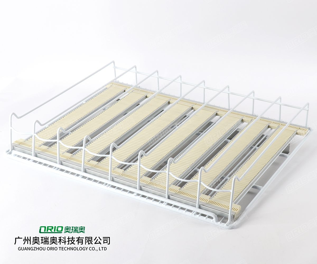 Buy Supermarket Shelves System Gravity Flex Roller And Shelf Divider ...