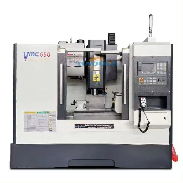 Buy 3-axis High-speed Cutting Cnc Machine Center Vmc650/640 Milling Machine from Shandong Lu ...