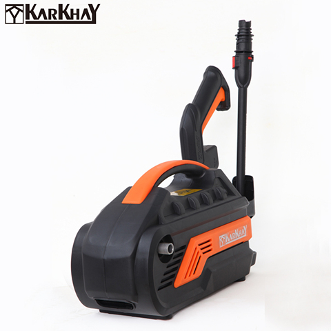 Buy 1400w 120 Bar Kp-3.1 Electric Induction High Pressure Car Wash Machine And Portable Car ...