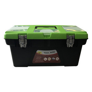 Buy 19-inch Tool Box, Plastic Tool Box With Removable Tray And ...