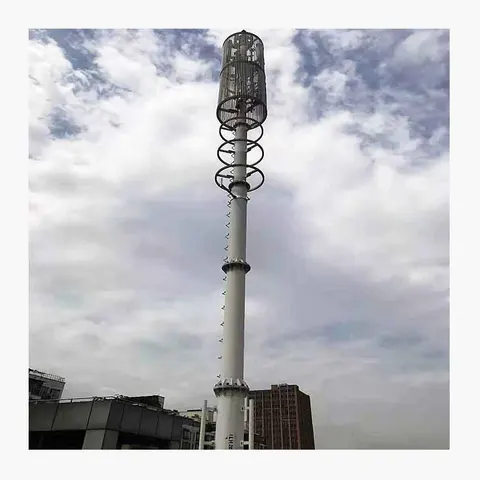 Buy 20m,30m,40m,50m,60m Gsm Mobile Antenna Monopole Mast Communication ...