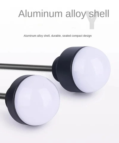 Buy 30mm 50mm 70mm Red Green Blue Led Dome Indicator Lamp Tri Colors ...
