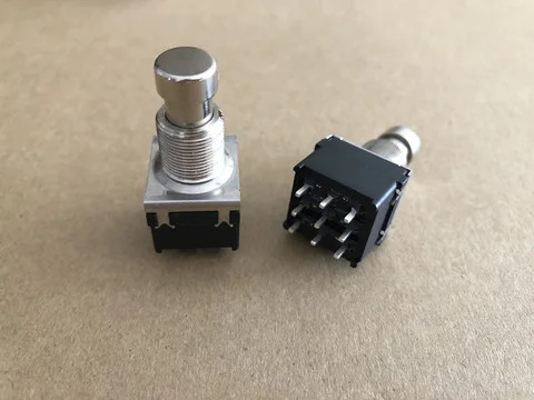 Buy 3pdt 9pin Soft Feeling Stomp Switch Sf17n from Dongguan Hongyuan ...