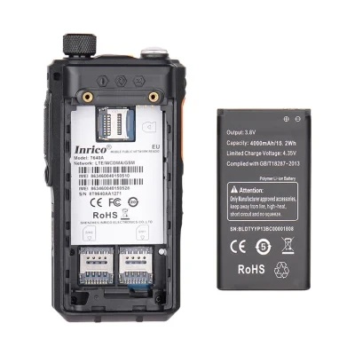 Buy 4000mah Ce Rohs Certificate For Inrico Portable Walkie Talkie B-50g ...