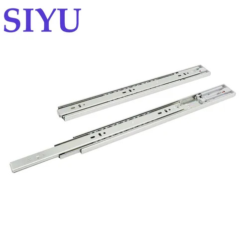 Buy 45 Mm Push Open Drawer Slide Full Extension Touch Open Kitchen ...