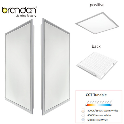 Buy 60x60 600x600 120x30 36w Ceiling Surface Led Panel Slim Square ...