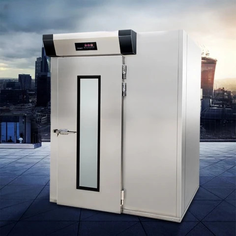 Buy 64trays Trolley Type Proofer Hamburger Baguette Pan Rack Automatic ...