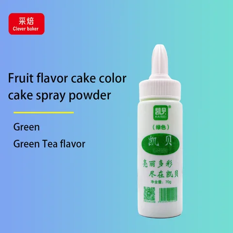 Buy 70g Food Coloring Powder Green Tea Flavor Food Grade Colorant ...