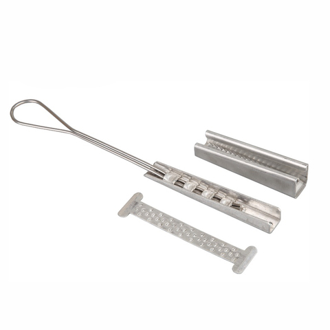 Buy Adss Opgw Galvanized Steel Helical Tension Clamp Hot Dipped Spiral ...