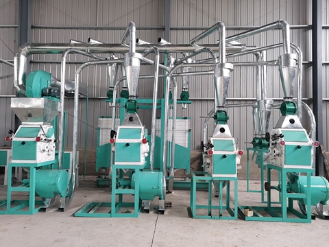 Buy Automatic Wheat/corn/maize/teff/rice/barley/grain Flour Milling ...