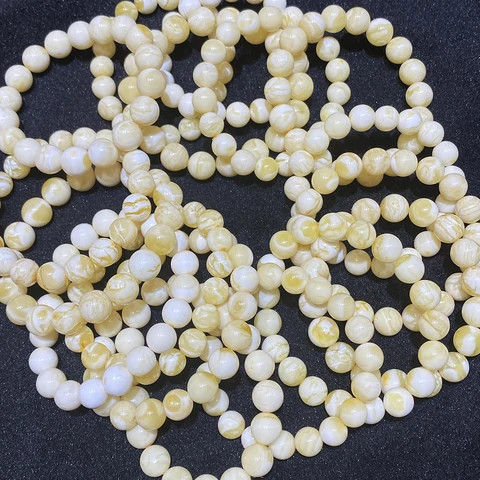 Buy Baltic Natural Amber 10-12mm Diameter High Quality White Russian Amber Grinding And ...