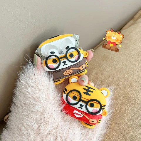 Buy Case Funny Lovely Cartoon Anime Tiger Animal Silicone Cover ...