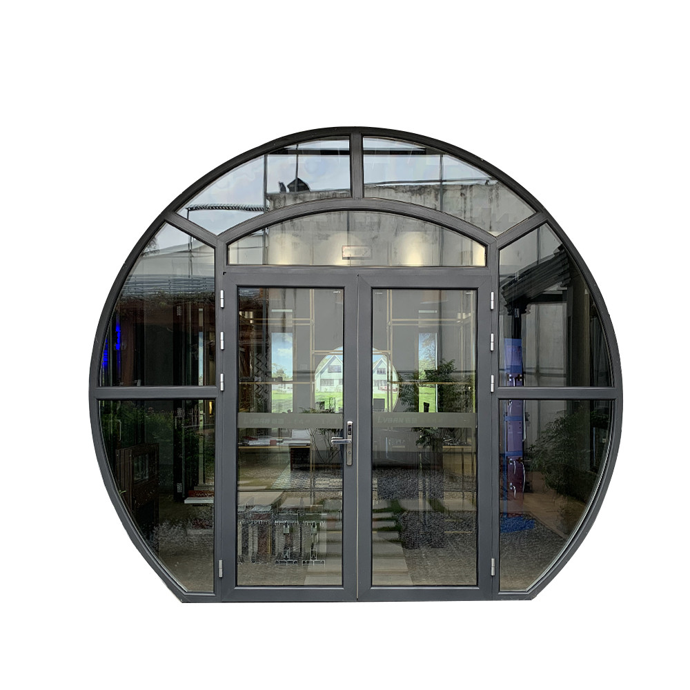 Buy Commercial Modern Shop Storefront Casement Glass Doors Aluminum ...