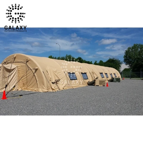 Buy Curved Roof Structures Inflatable Camping Tent Relief Green Marquee ...