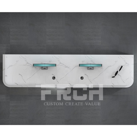 Buy Customized Handmade Modern Fashion Spa Counter Front Beauty Nail ...