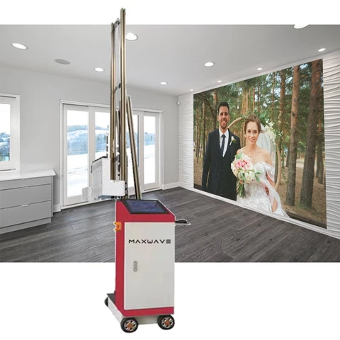 Buy Double Head Wall Printing Machine Uv 3d 5d Inkjet Wall Printer ...