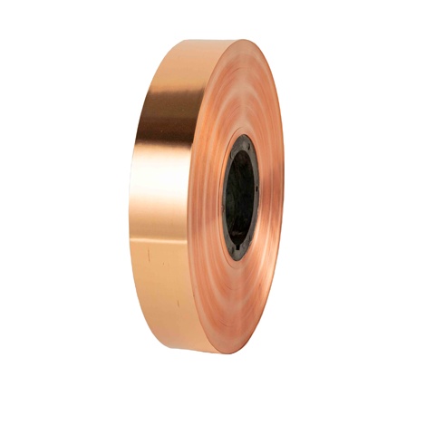 Buy Electrical Conductive Soft Ultrathin Flat Pure Copper Strip Foil Coil from Shanghai Zhj ...