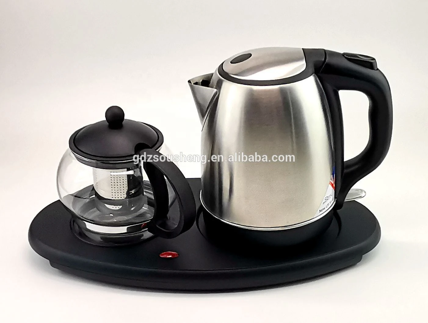 Buy Electrical Tea Set With 1.2l Stainless Kettle Tea Tray With Keep ...