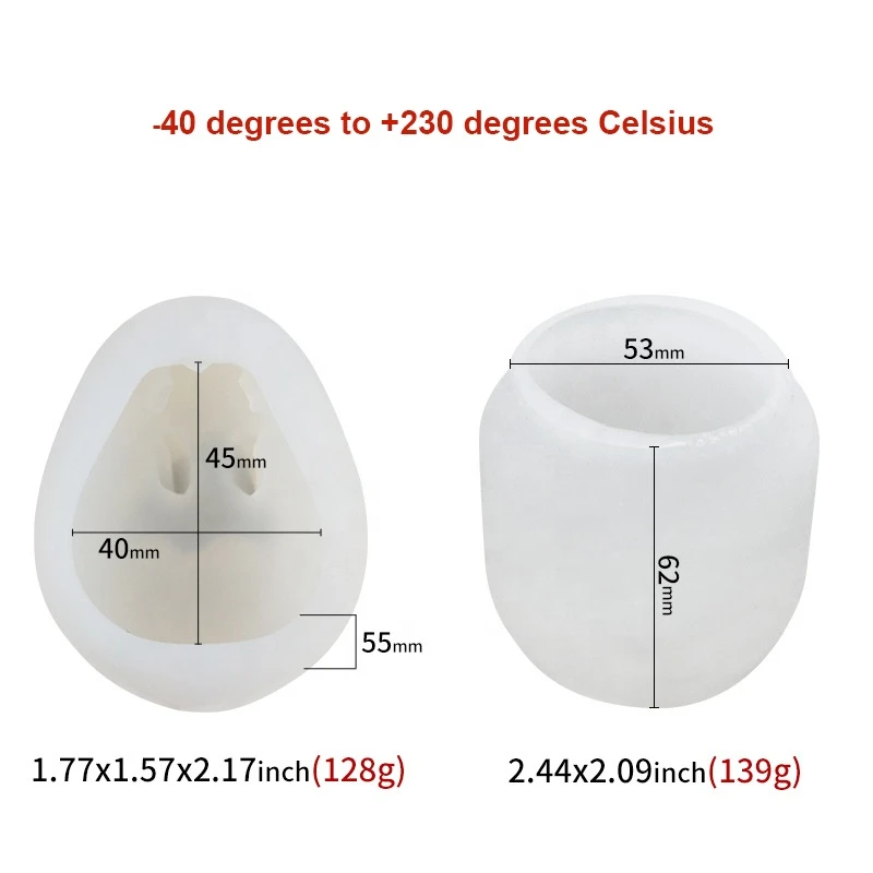 Buy Food Grade Fondant 3d Rabbit Mousse Silicone Cake Mold Baking ...