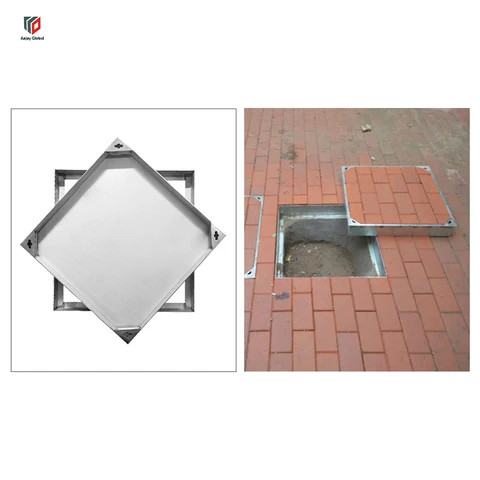 Buy Gardening Manhole Cover With Steel Bar Anti-theft Environmental ...
