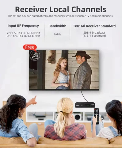 Buy Gaxever U006 Decodificador Isdb-t Decoder Isdb-t Receiver Digital ...