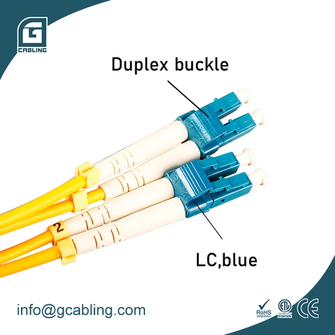 Buy Gcabling 1m Sm Fiber Optic 2mm Patch Cord Optic Fiber Patch Cord Lc ...