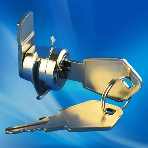 Buy High Security Mid-size Tubular Cam Lock Zinc Alloy Key Cylinder ...
