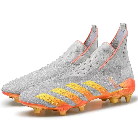 Buy High-top Football Shoes With Ag Studs Football Boots For Male And ...