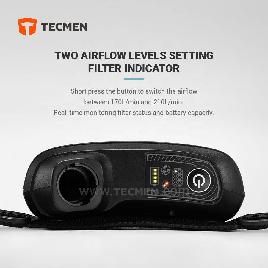 Buy Hot Sale Papr Hood Tecmen Freflow V1 Tm-h2 Papr System from Tecmen Electronics Co., Ltd ...