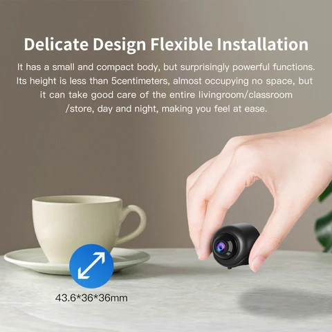 Buy Ikevision Super Mini Camera Wifi 1080p Camera For Security Ai ...