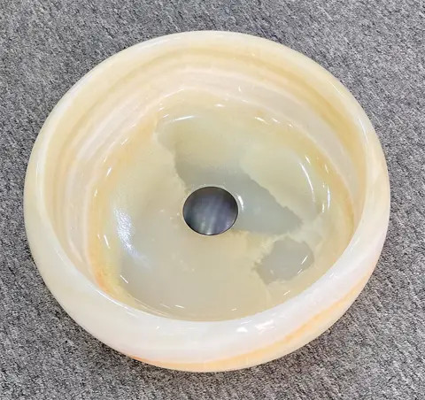 Buy Jade Onyx Countertop Sink Bathroom Vanity Basin Polished Surface ...