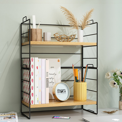 Buy Jx- Simple Office Desk Storage Rack Multi-layer Childrens Desktop ...