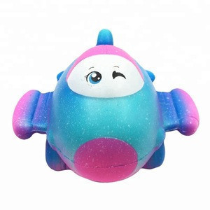 Buy Light Up Plane Squishy Cartoon Pu Squishies Doll Toys Slow Rising ...