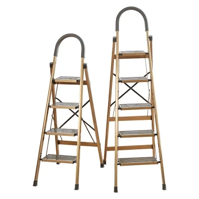 Buy Light Weight Easy Carry 4 Step Household Aluminum Home Step Ladder ...