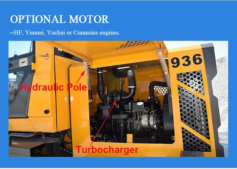 Buy Loader Bucket Wheel Drive Backhoe Wheel Front Loader Epa Engine ...