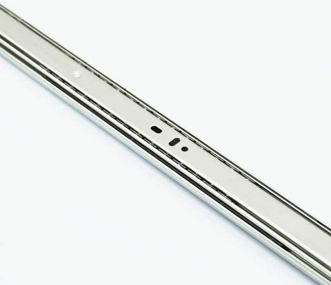 Buy Metal Drawer Slide Track Three Quiet Ball Bearing Slide Rails from ...