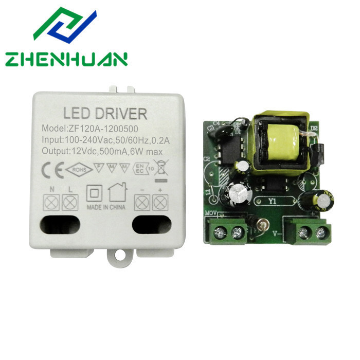 Buy Mini Led Driver 12v 0.5a 6w Led Adapter With Ru Cru Ce Rohs from ...