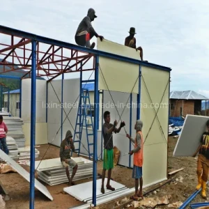 Buy Modular Steel Structure Frame Sandwich Panel Prefabricated Building ...