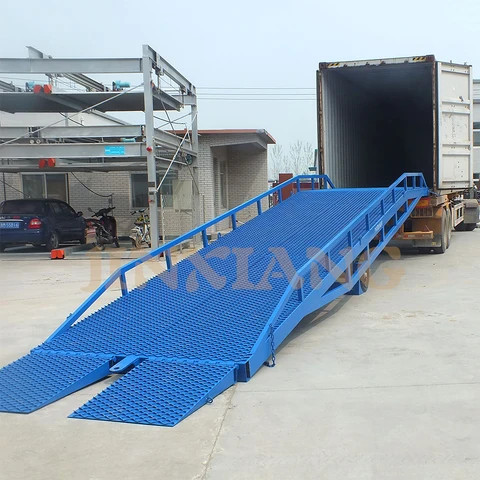 Buy Movable Manual Hydraulic Loading Yard Ramp For Sale Forklift ...