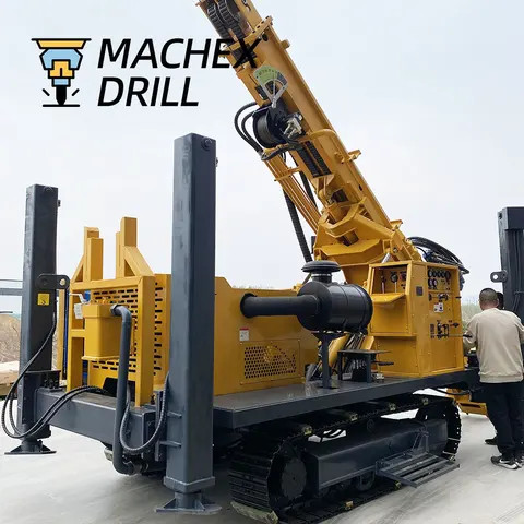 Buy Msl-500 Dth Rc Drill Rig 400m 500m 1000m Crawler Hydraulic Reverse ...