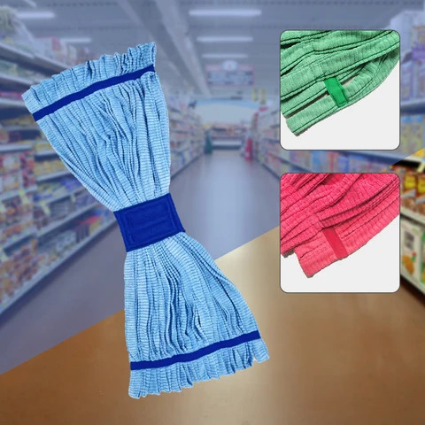 Buy New Arrival Scratch Microfiber Cloth Water Mop Wet Mop Clip Head ...