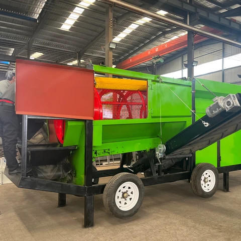 Buy New Generation Design Big Capacity Sorting Shaftless Trommel Screen ...