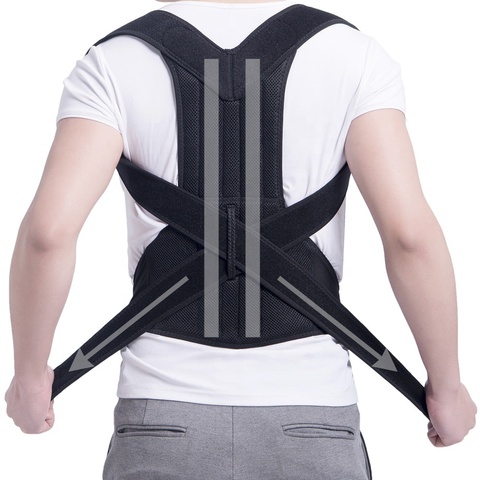 Buy Physical Therapy Neoprene Lumbar Support Brace Bad Shoulder Back ...