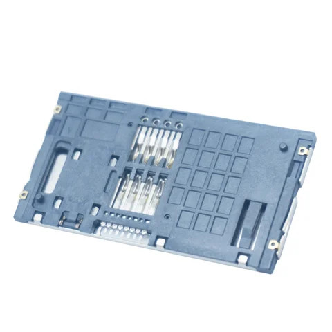 Buy Push Pull Smt Smd Type 8 Pin Ic Smart Card Connector from ShenZhen ...